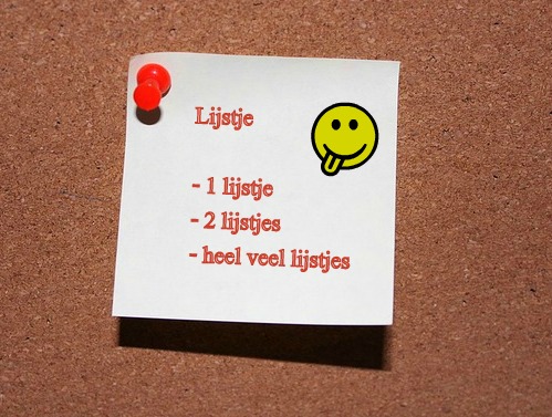 Maak een lijstje! – Kijkmomentjes